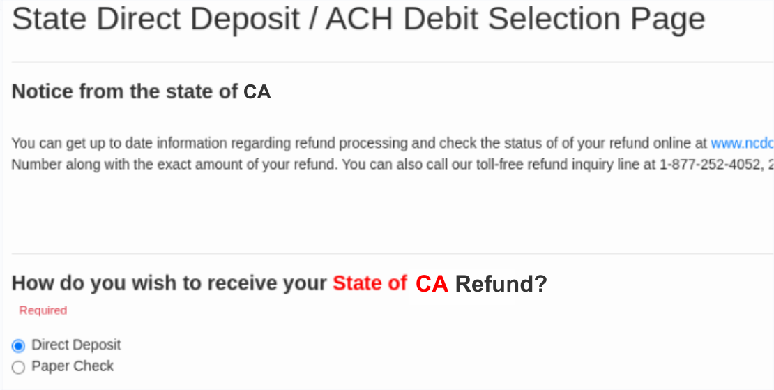 How to set up direct deposit for my refund – FileYourTaxes.com Free File