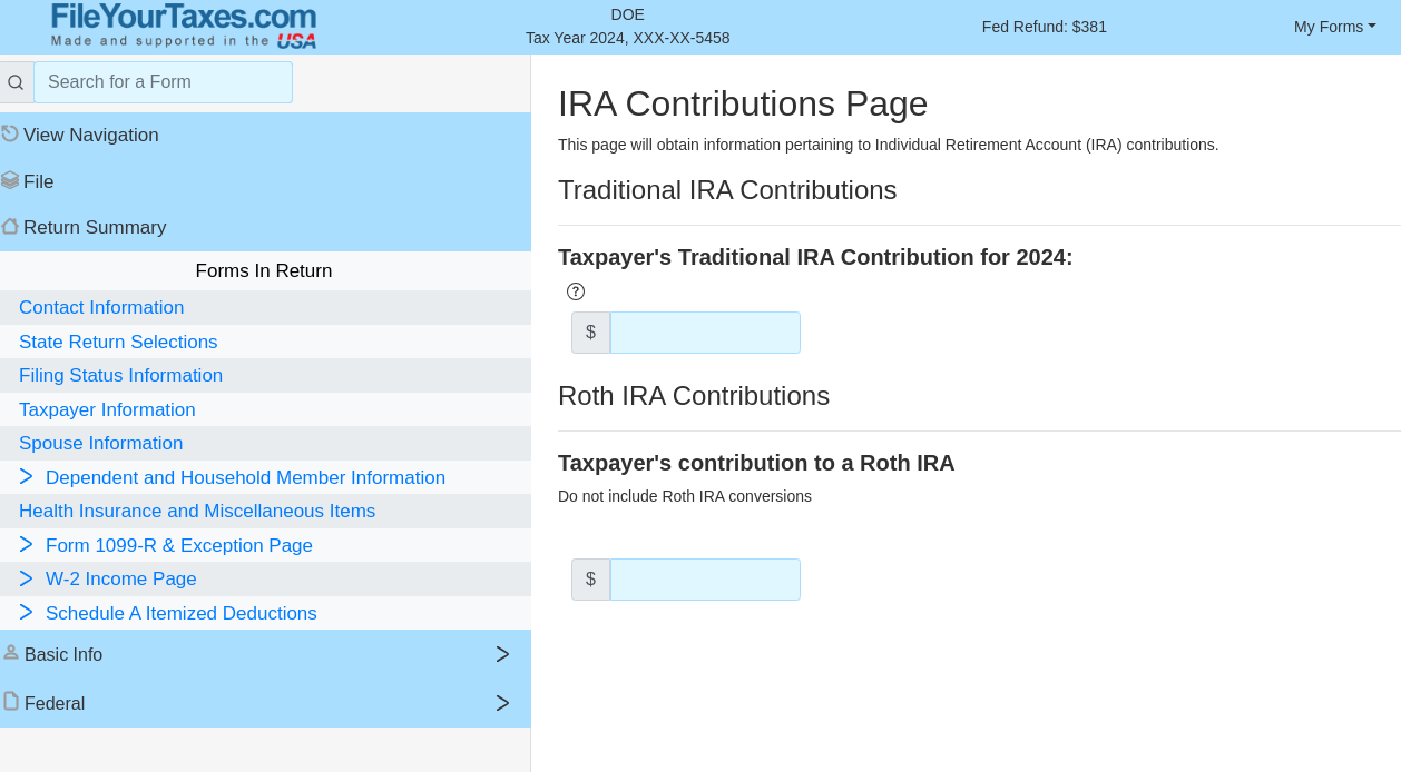 How to deduct IRA contributions – FileYourTaxes.com Free File