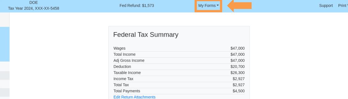 Can I view my tax return forms before filing? – FileYourTaxes.com Free File