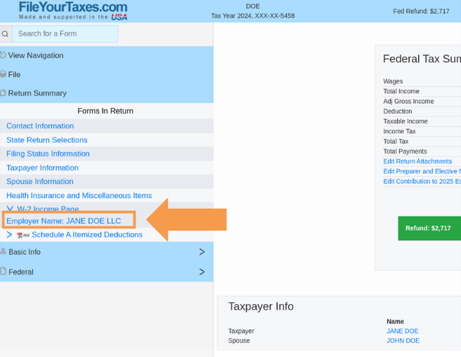 What to do if you are getting Reject Code: FW2-502 – FileYourTaxes.com ...
